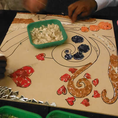 Mosaic Craft Teambuilding, Team building, Crafty Corner